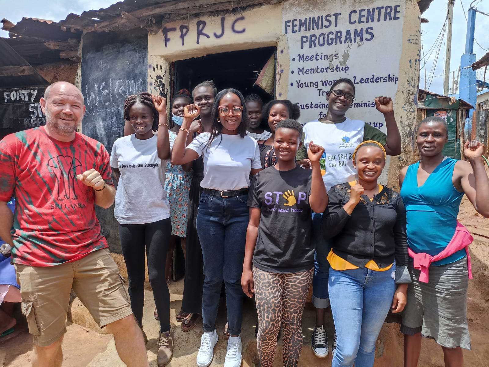 Young women activists from Kibera who survived sexual violence ...
